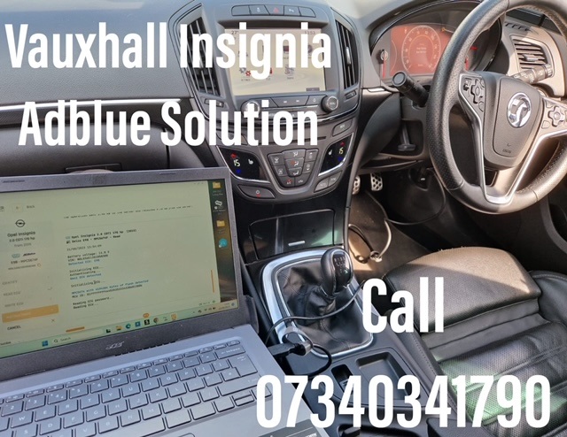 Vauxhall Insigna Adblue Solution Alford - DB Vehicle Electrics